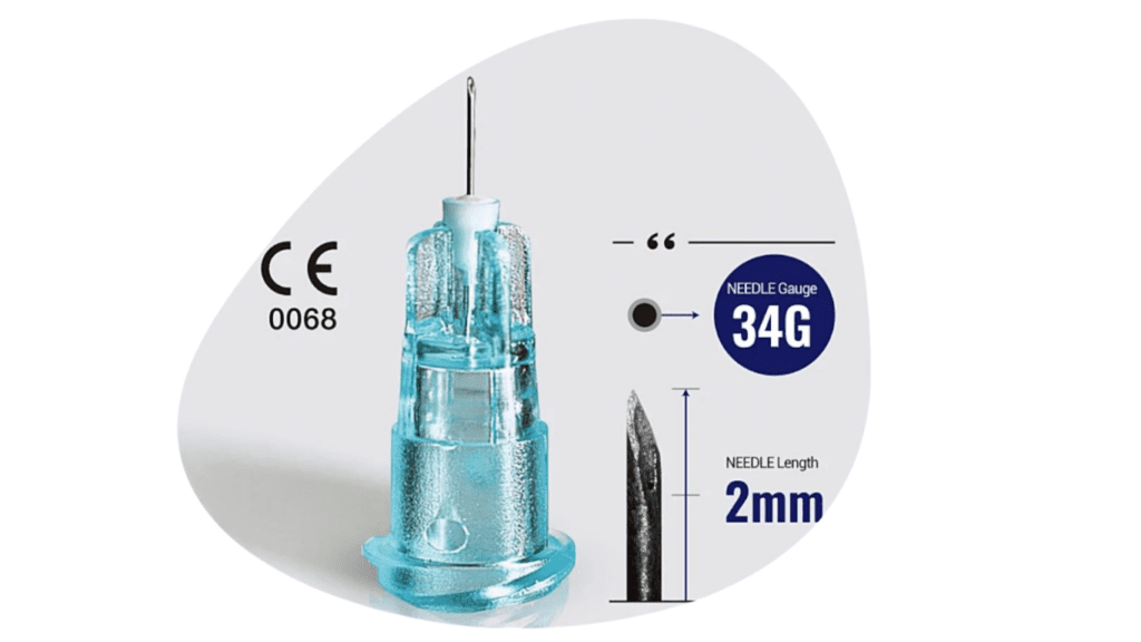 Skin Needle 2mm 34G x 50 - LPG Clinics Wholesale