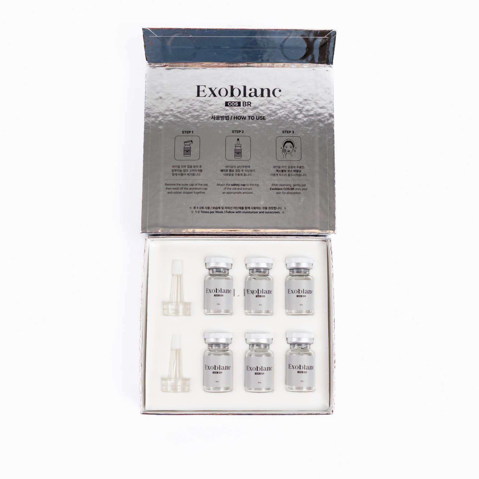 Exoblanc COS BR 6 x 4ml | Skin Brightening Booster | LPG